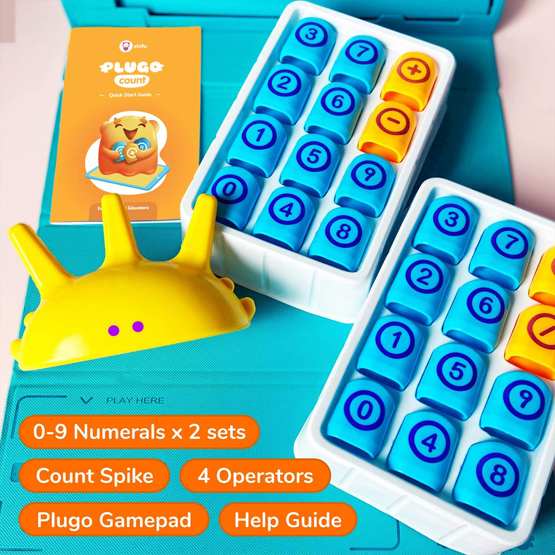 Buy Plugo Count Hands On Math Kit Games For Kids Online | Yallatoys Qatar