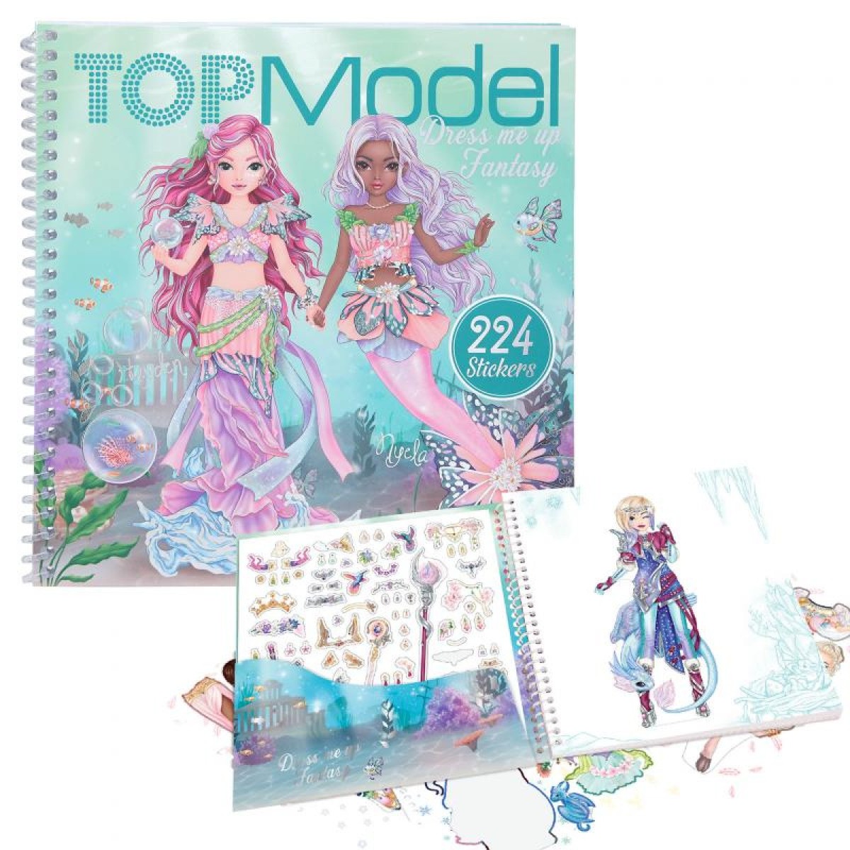 Buy Top Model Dress Me Up Fantasy Book Online | Yallatoys Qatar