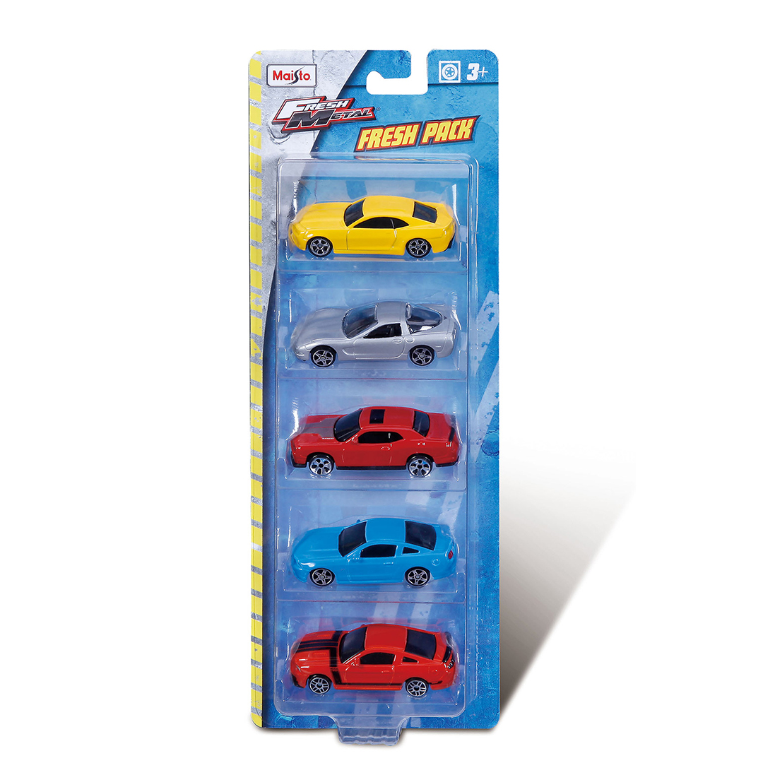 Maisto Fresh Metal 5 pieces Pack Car