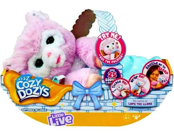 Buy Little Live Pets Cozy Dozy Lupa The Llama Online | Yallatoys Qatar
