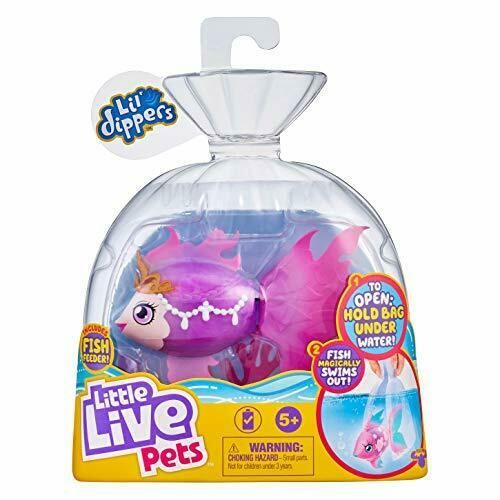 Buy Little Live Pets Lil Dippers Fish Season 2 Seaqueen Online ...