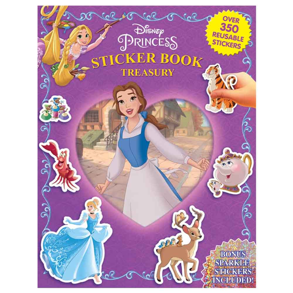 Buy Phidal Disney Princess Sticket Book Treasury 2017 350 stickers ...
