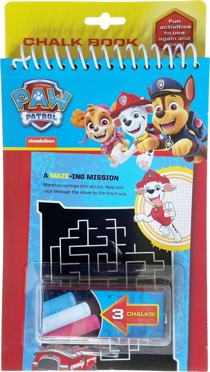 Buy Alligator Paw Patrol Chalk Book Online | Yallatoys Qatar