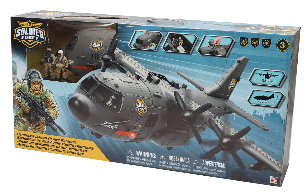 Buy Chap Mei Soldier Force Hercules Cargo Plane Playset Online ...