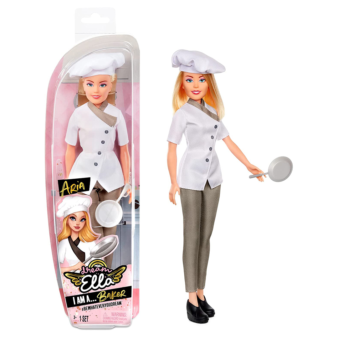 Buy Dream Ella I Am Fashion Doll Chef Online | Yallatoys Qatar