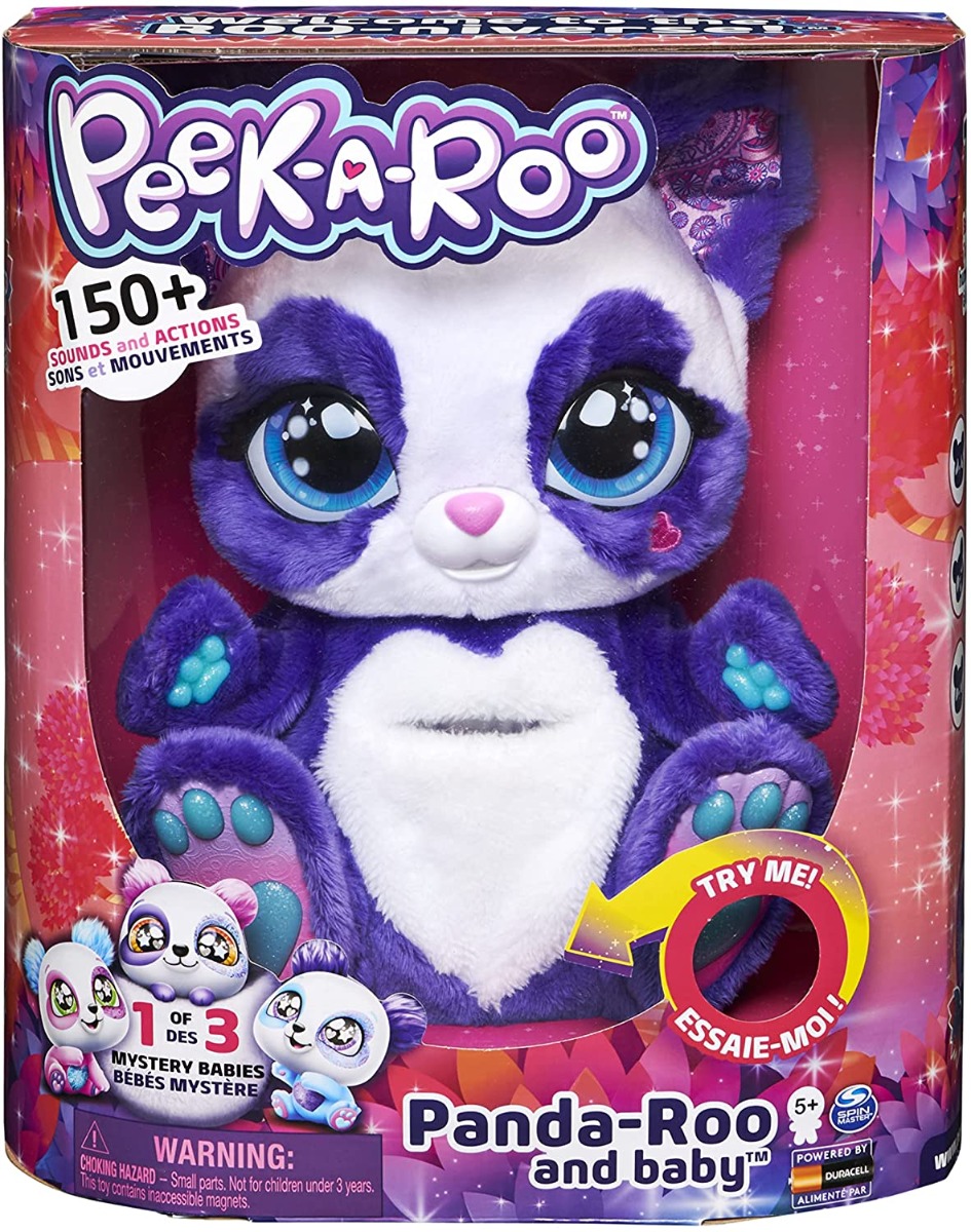 Buy Peek A Roo Interactive Panda Roo Plush Toy Online | Yallatoys Qatar