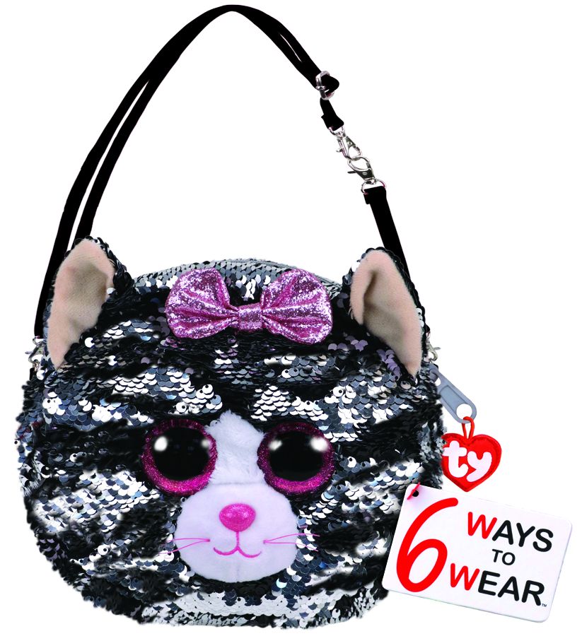 Buy Ty Fashion Sequin Cat Kiki Purse Online | Yallatoys Qatar