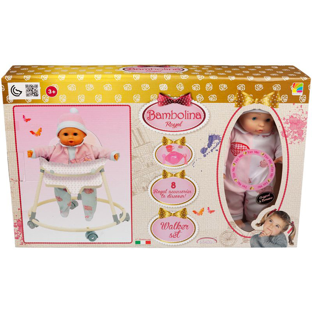 Bambolina Royal Walker Set 8 In 1