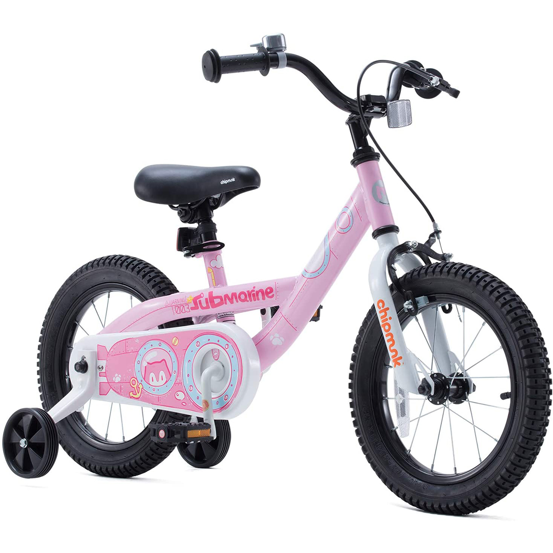CHIPMUNK SUBMARINE 18INCH CHILDREN BICYCLE pink