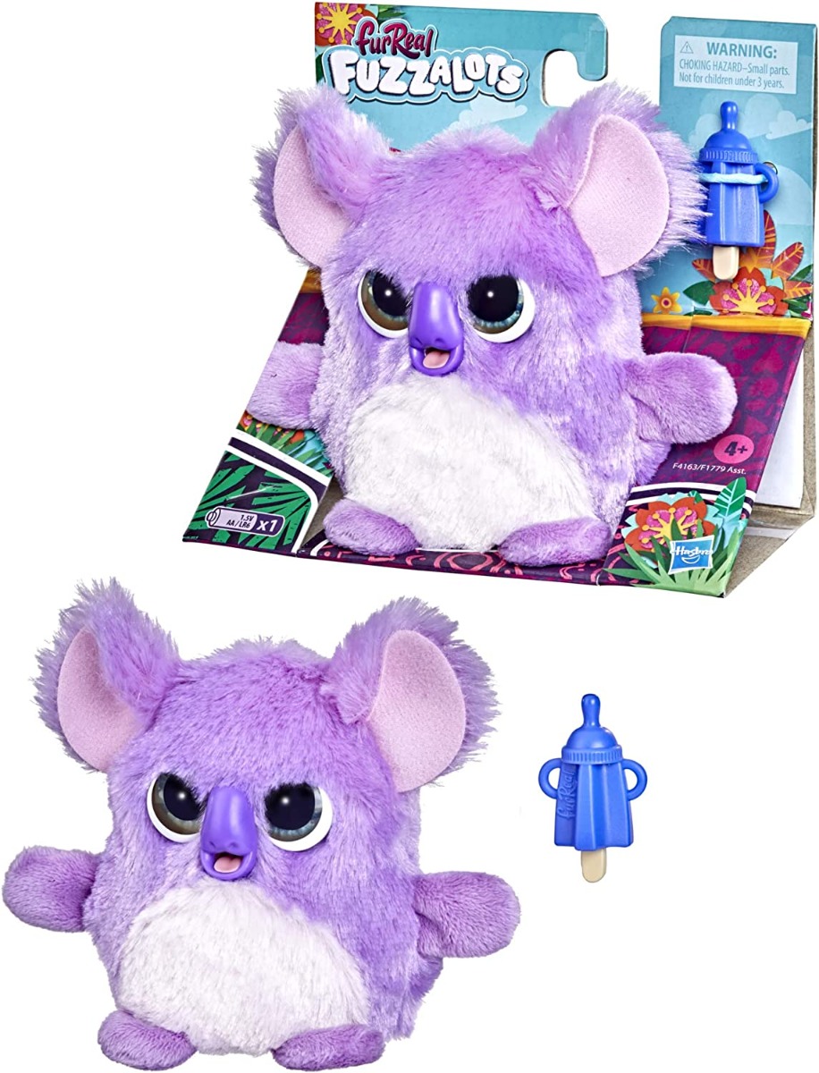Buy FurReal Fuzzalots Koala Interactive Animatronic Color-Change Toy ...