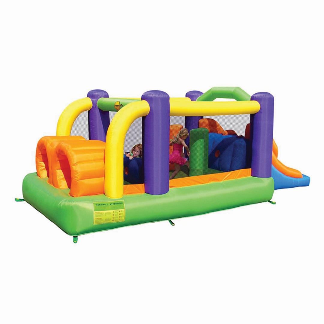 Buy Happy Hop Obstacle Course Bouncer Online | Yallatoys Qatar