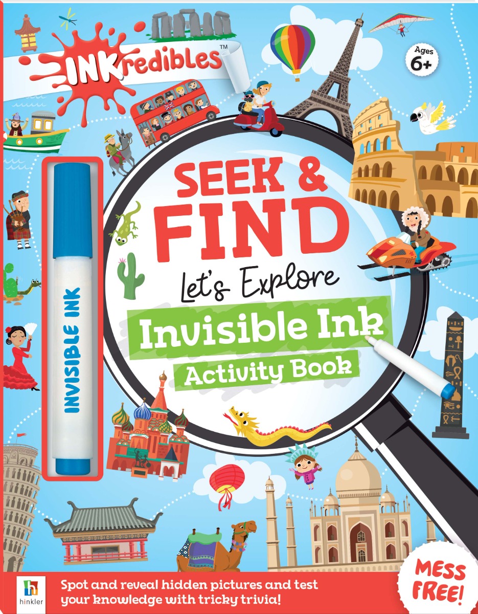 Buy Hinkler Inkredibles Seek and Find Let's Explore Book Online ...