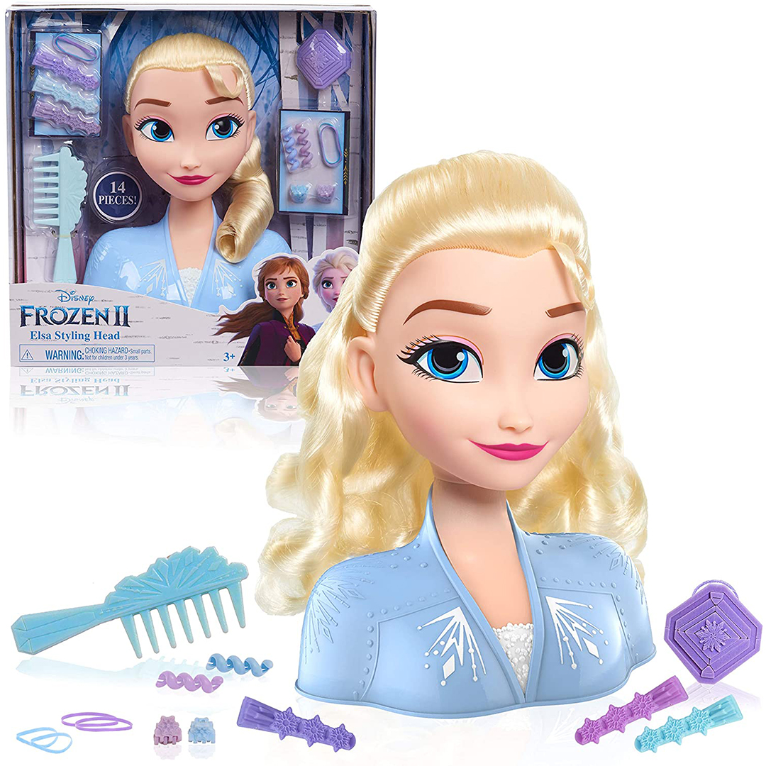 Buy Disney Frozen 2 Basic Elsa Styling Head-JP-32806 Online | Yallatoys ...
