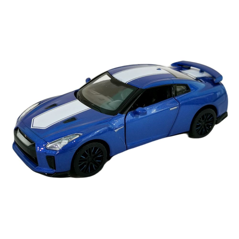 Buy Metal Speed Zone Nissan GT-R R35 1.32 Scale Pull-Back Die Cast Car Online | Yallatoys Qatar