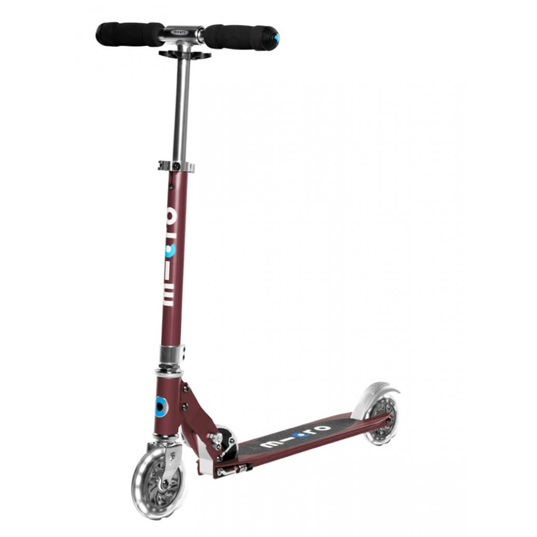 Buy Micro Sprite Autumn Red Led Scooter Online | Yallatoys Qatar