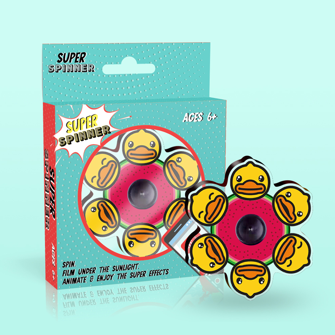 Buy Super Spinner Blinking Duck-Series 1 Online | Yallatoys Qatar
