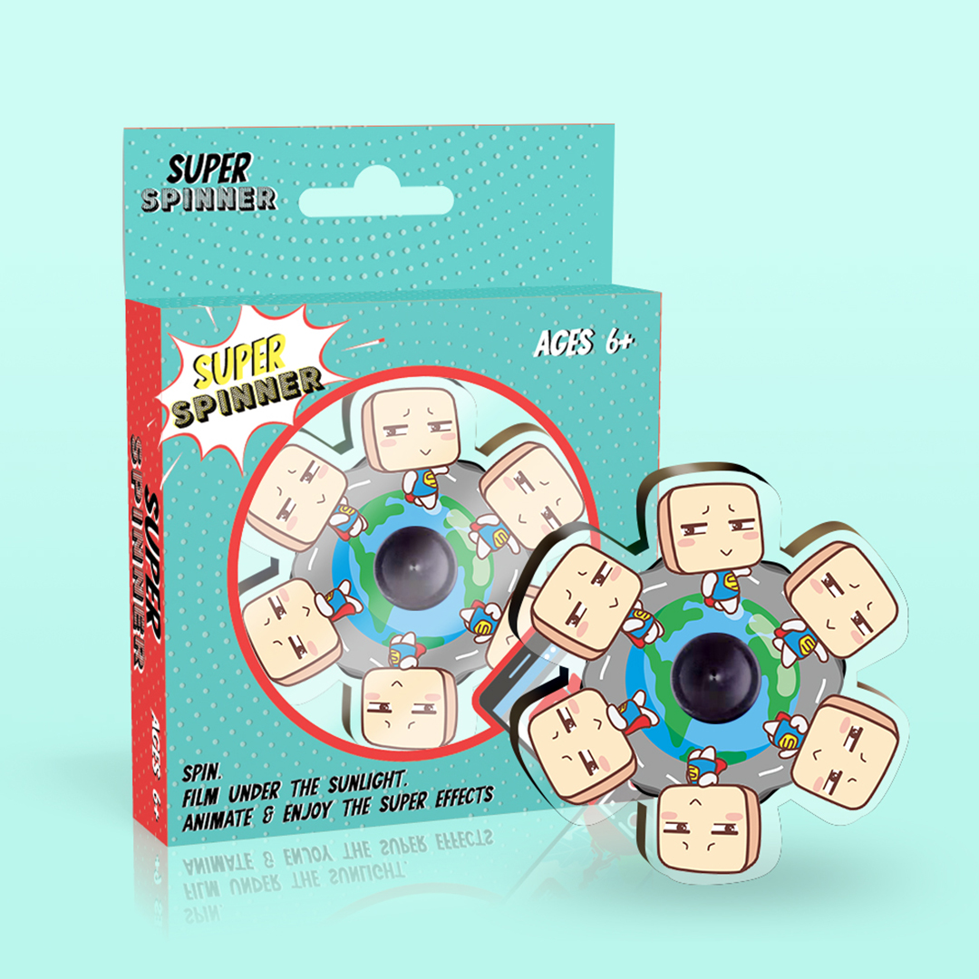 Buy Super Spinner Square Head Pro Series 1 Online | Yallatoys Qatar